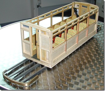 Large Scale Model Tram: 2009